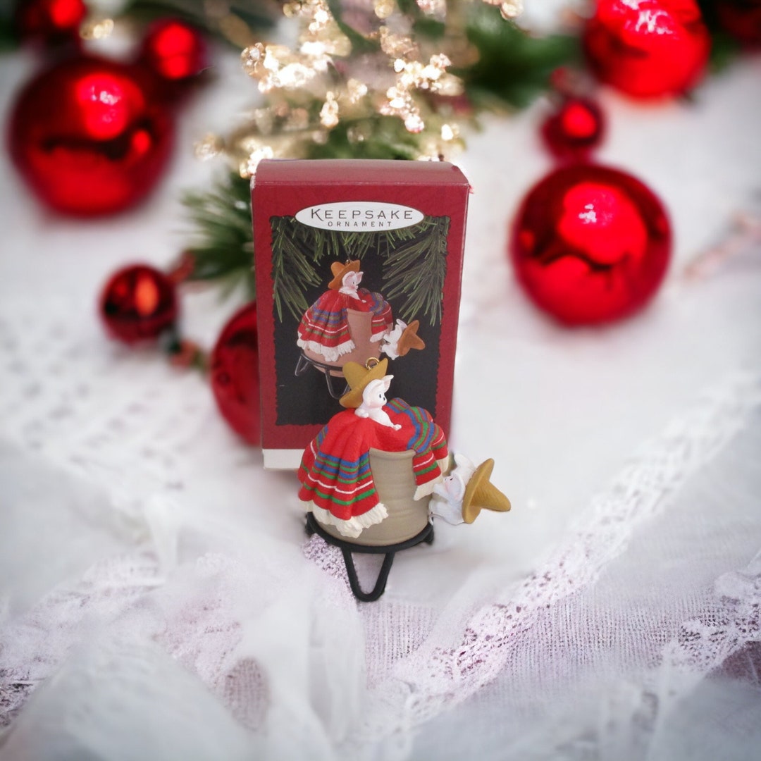 Vintage Hallmark Keepsake Ornament Feliz Navidad 1996 - Etsy