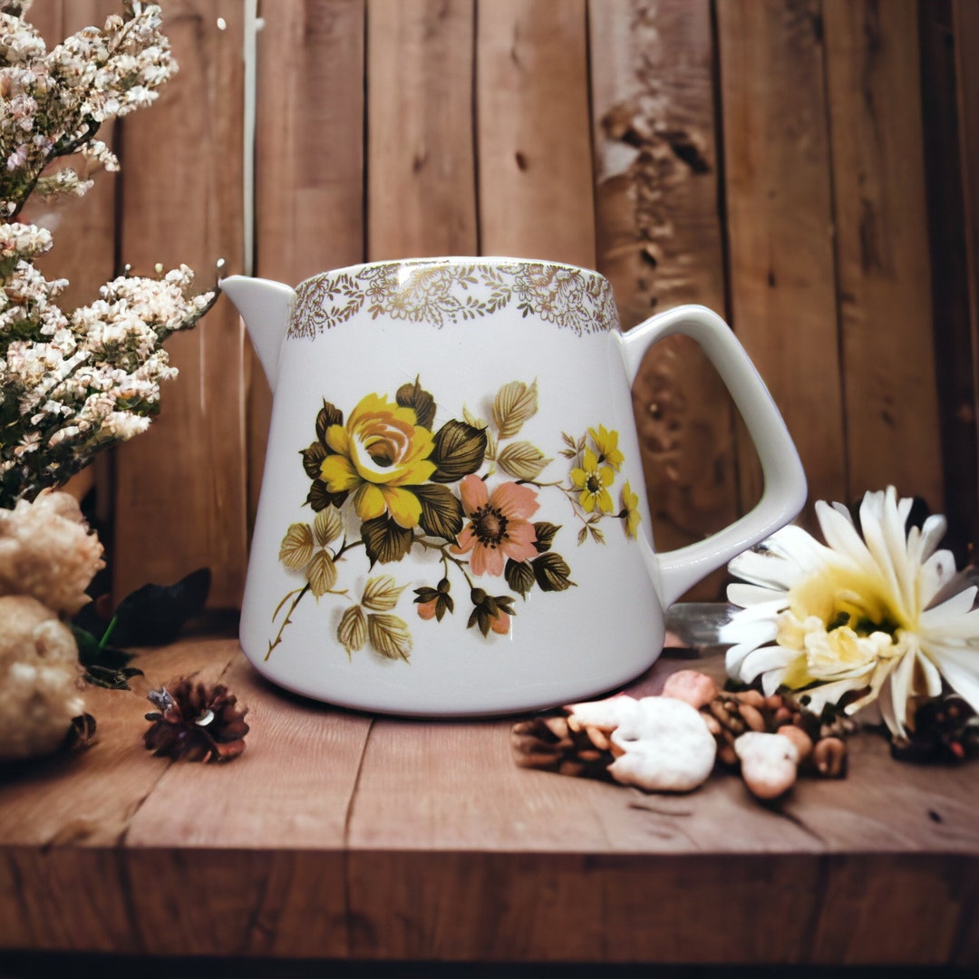 Vintage Milk Pitcher by Lord Nelson Pottery, Water Pitcher 3559 - Etsy