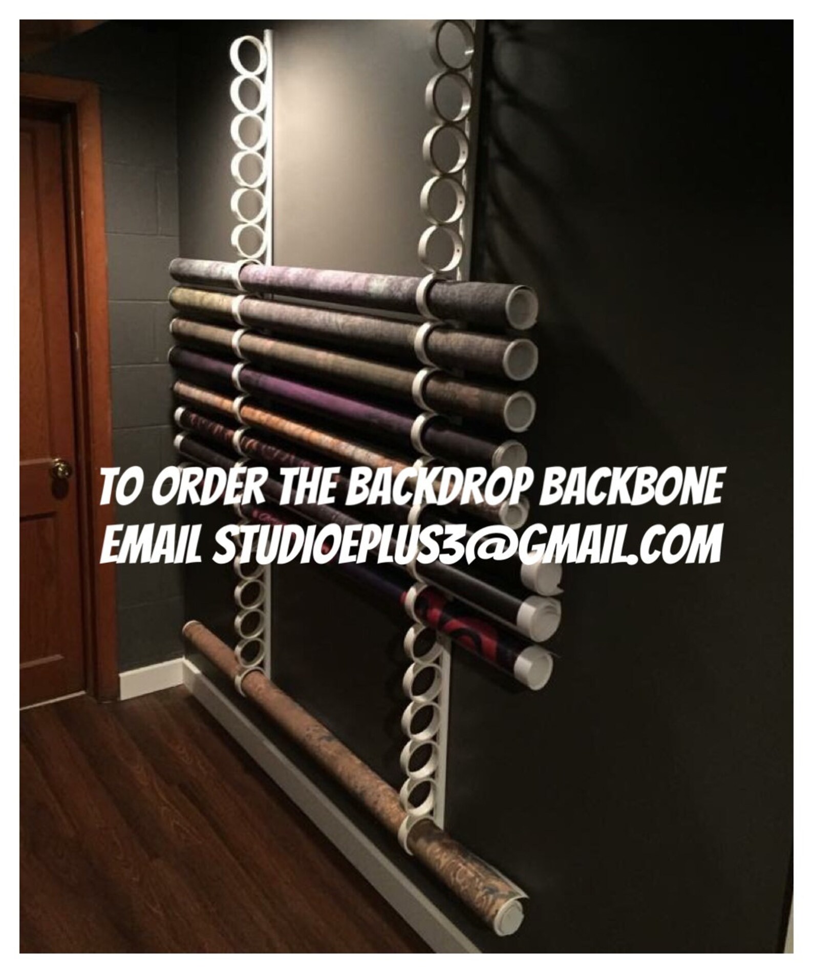 6' Backdrop Backbone Wall Storage System - Etsy