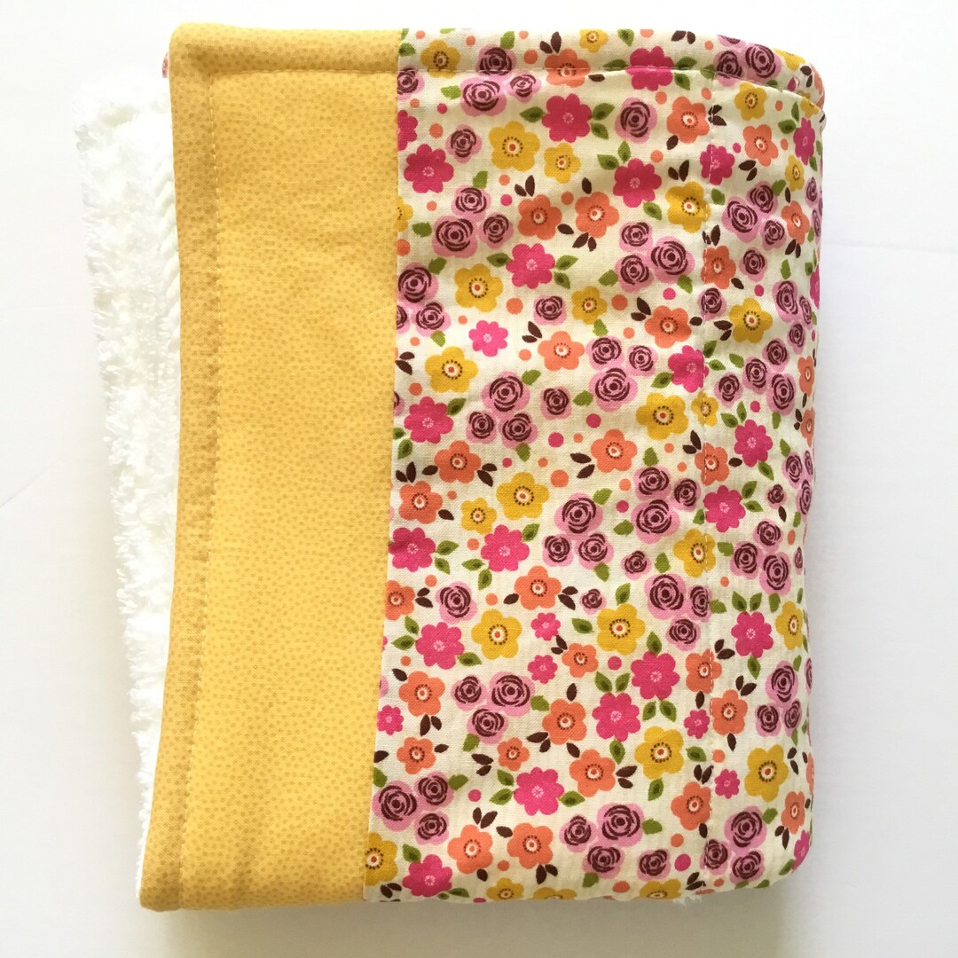 Floral Dish Drying Mat: Handmade Cotton Terry Cloth Kitchen Towel - Etsy