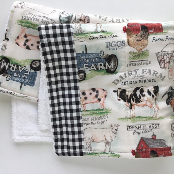 Barnyard Dish Towels - Etsy