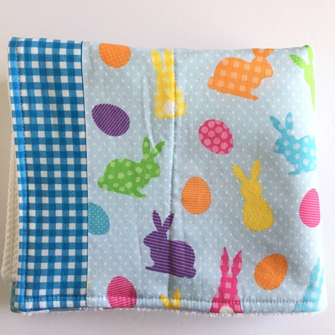Dish Drying Mat/ Easter Kitchen Drying Towel / Easterbunny and Eggs ...