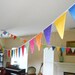 Extra Long Banner With Large Flags/ Fabric Banner by the Yard - Etsy