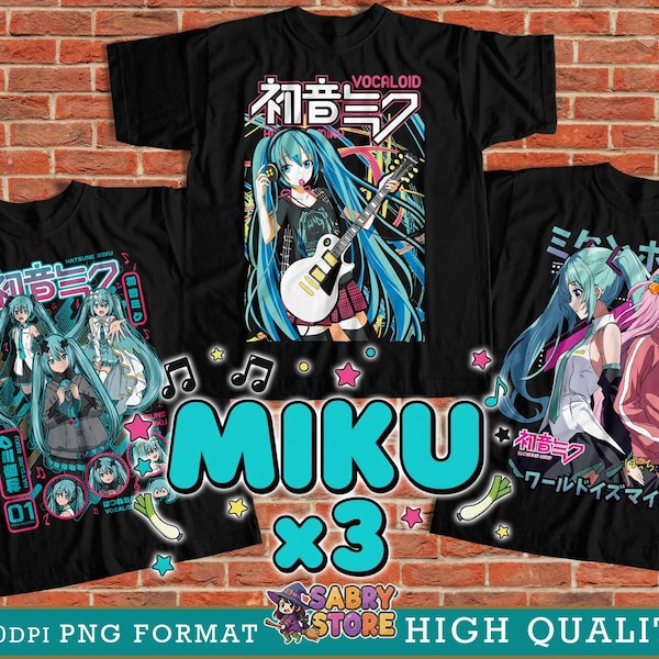 Anime Cosplay Miku - Etsy