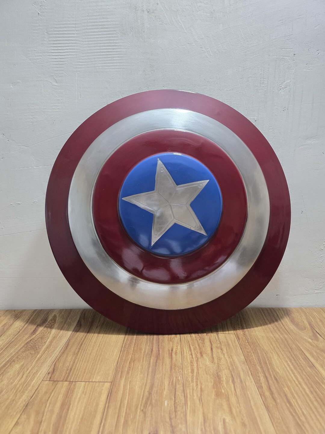 Captain America Shield | Metal Cosplay Replica, 18 Inch - Etsy
