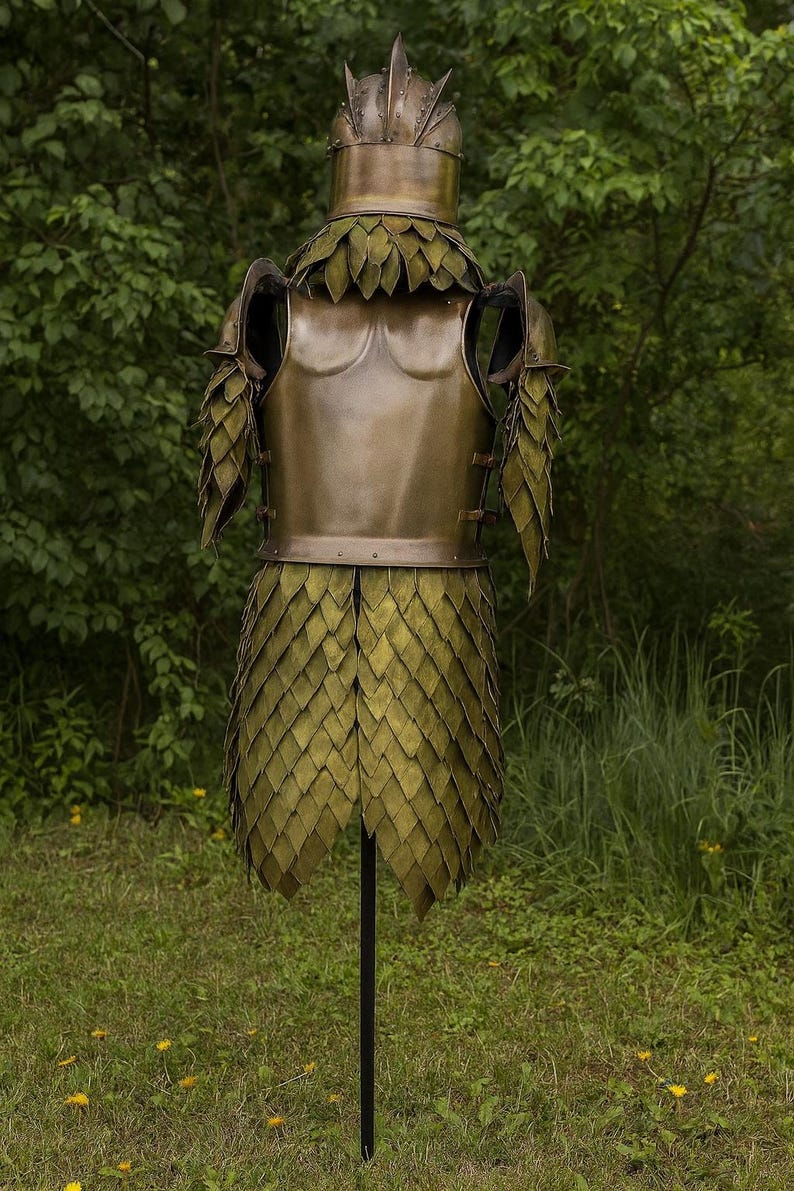 Handmade Kings Guard Armor: Golden Medieval Costume for Cosplay & LARP ...