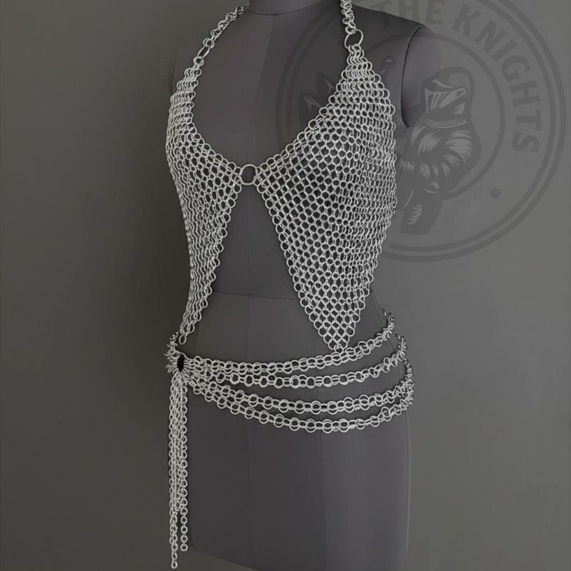 Chainmail Top - Etsy UK