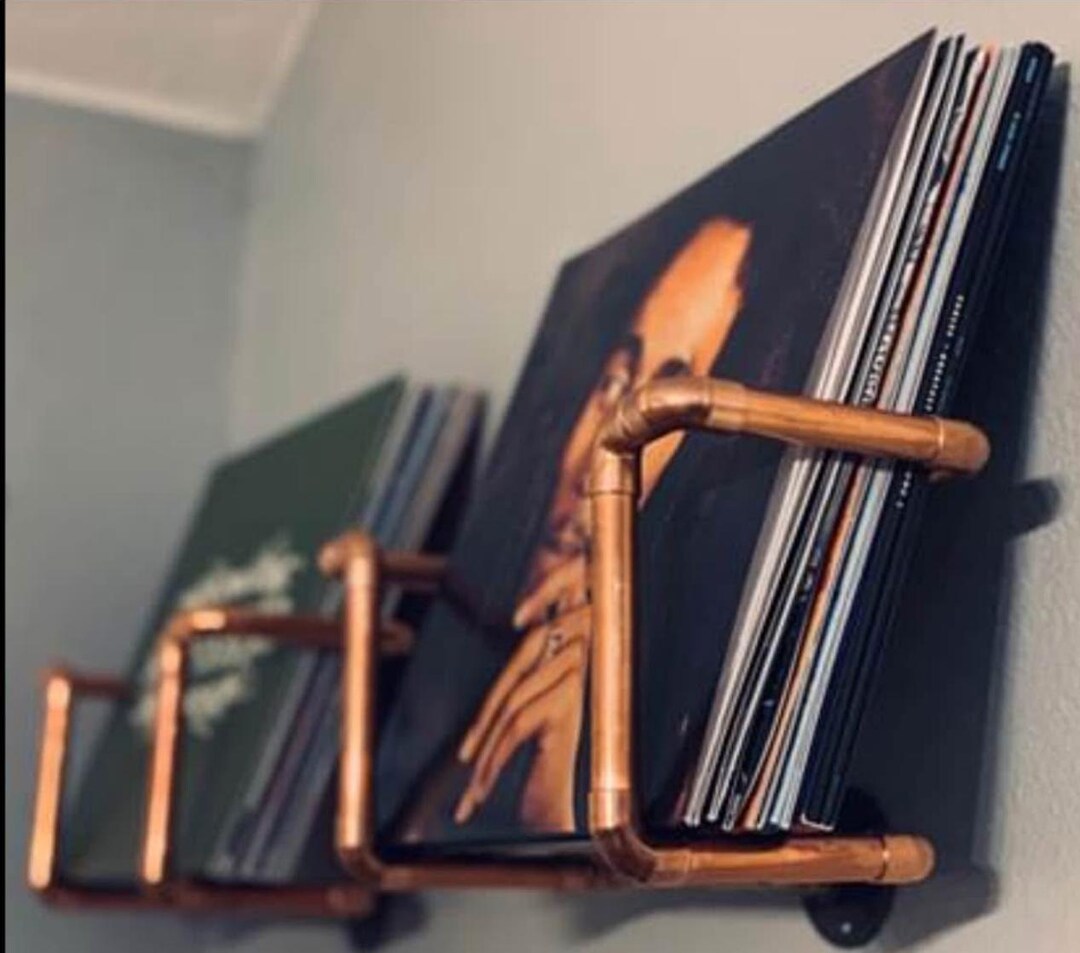 Copper Record Holder - Etsy