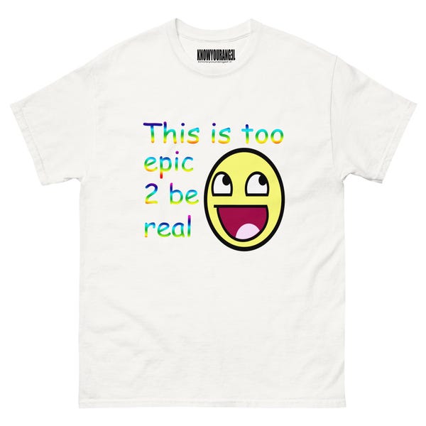 Epic Face Roblox - Etsy