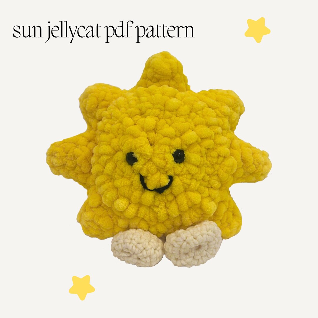 PATTERN Crochet Jellycat Sun Plush Pattern - Etsy