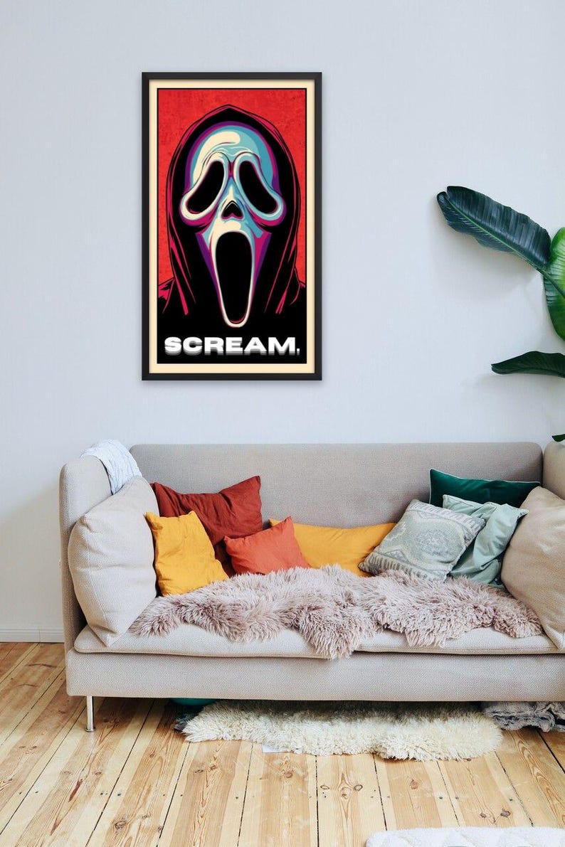 SCREAM. - Wall Art Digital Download - Etsy