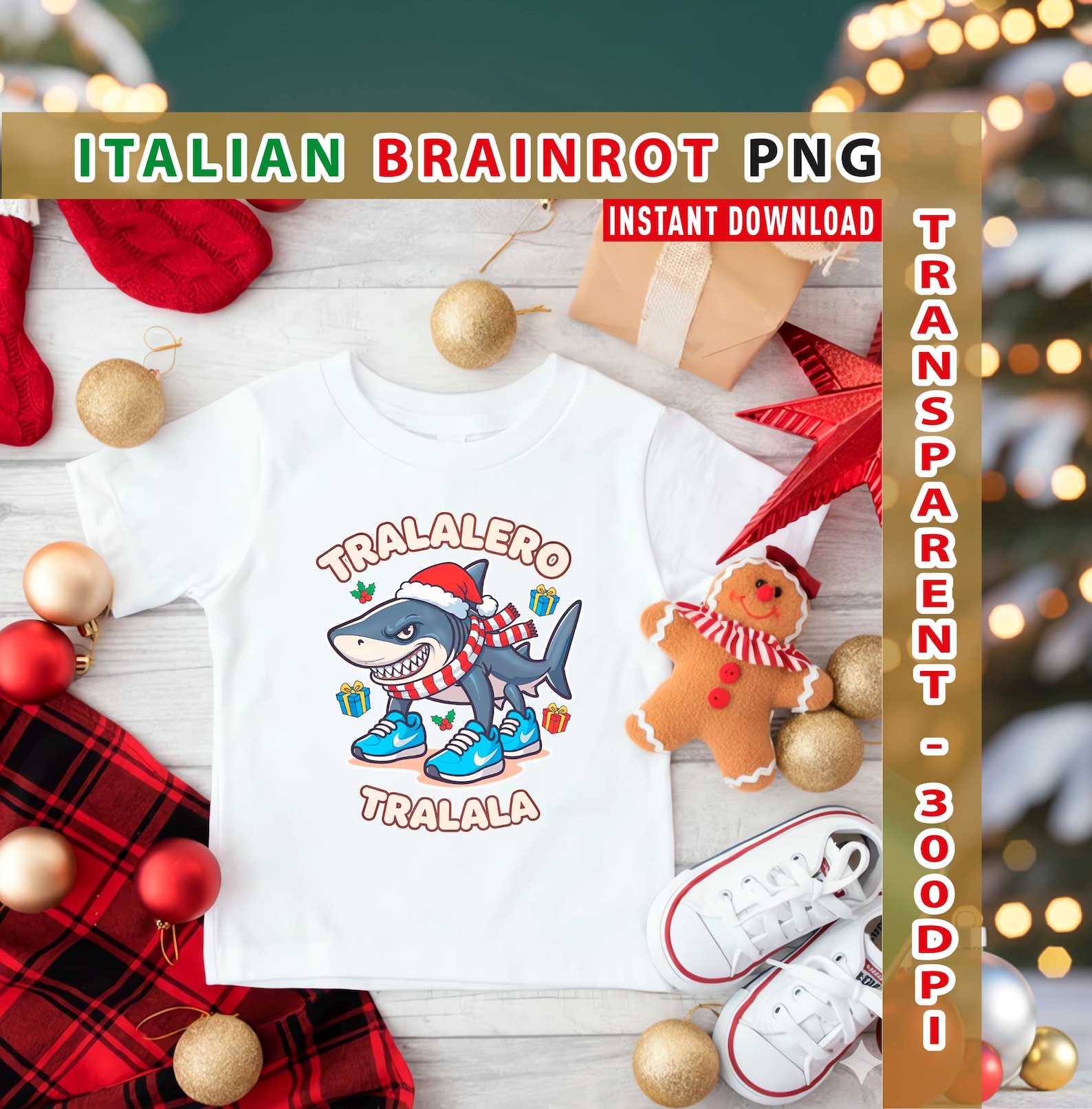 Brainrot Christmas, Italian Brainrot Png, Brainrot Png Bundle, Brainrot ...