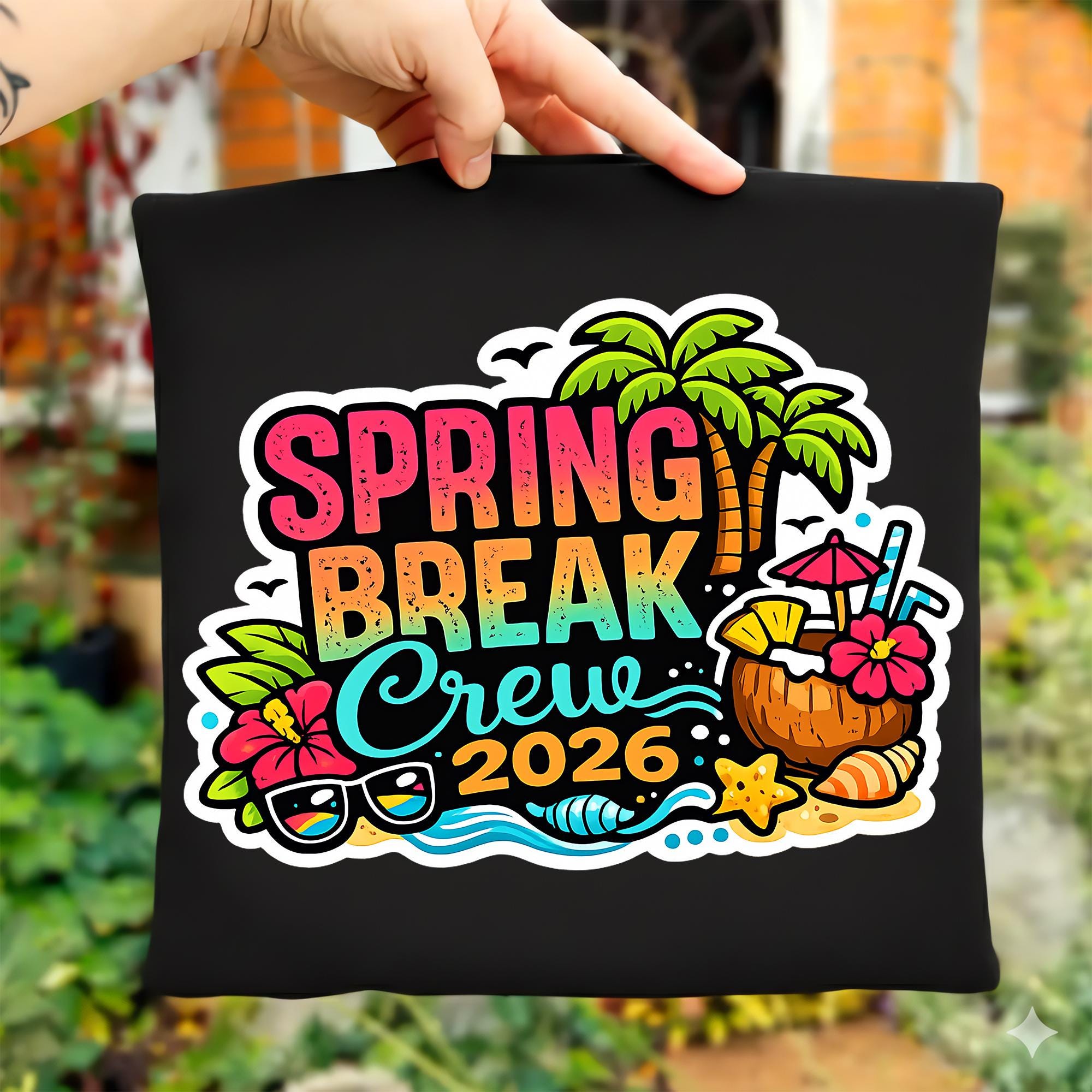 Spring Break 2026 Png Bundle, Spring Break Squad, Family Cruise, Spring ...