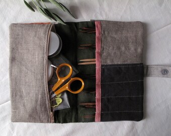 Circular Knitting Needle Case - Etsy