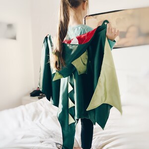 Dragon Cape Sewing Pattern. Dragon Costume for Kids. Sizes From 2 to 10 ...