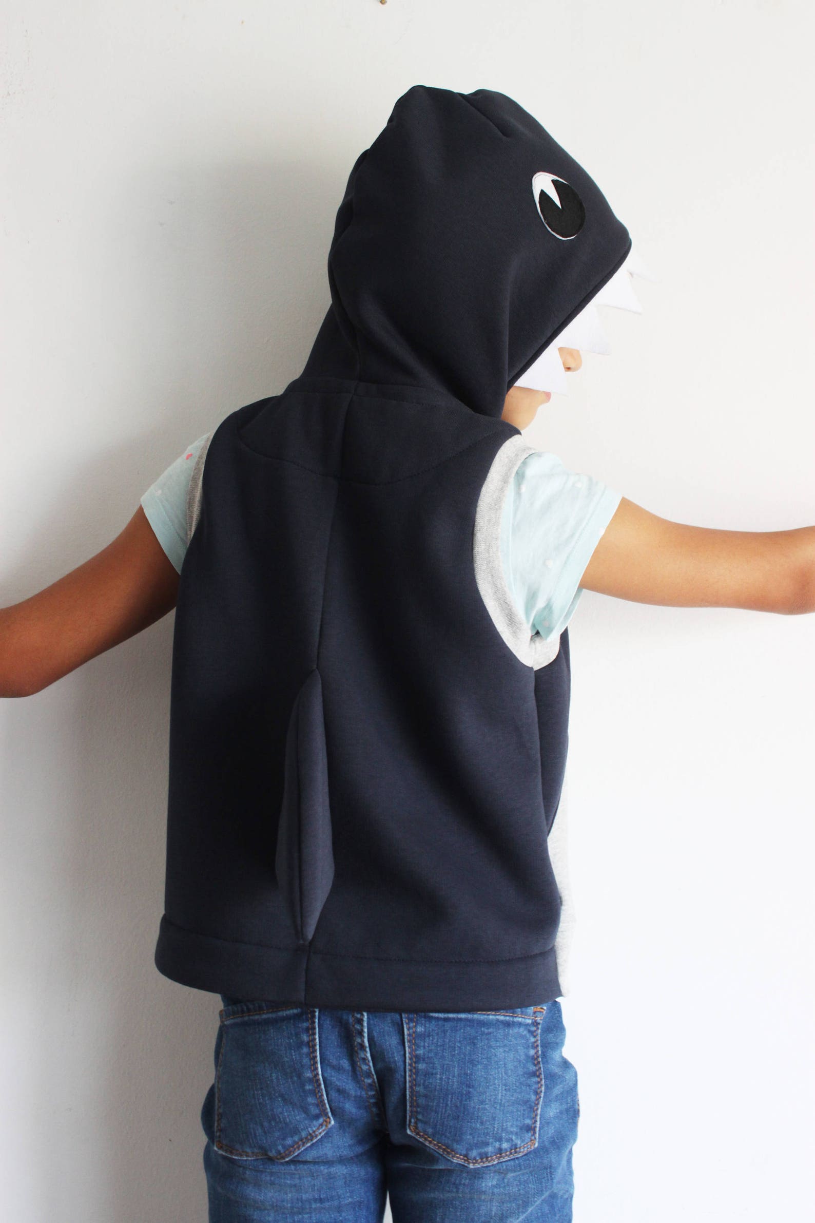 Shark Jacket. Shark Hoodie. Shark Halloween Costume. Carnival - Etsy