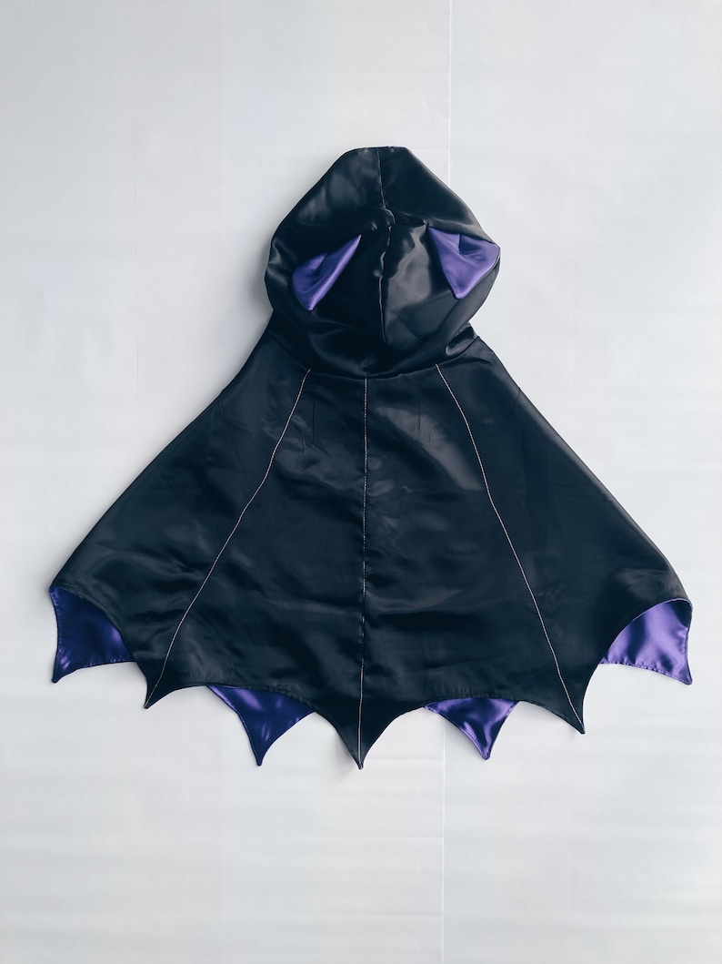 Bat Cape Sewing Pattern With Hood, Kids Sizes 2-10 (print at Home) - Etsy