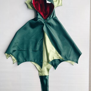 Dragon Cape Sewing Pattern. Dragon Costume for Kids. Sizes From 2 to 10 ...