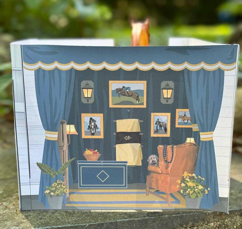 Build a Horse Show Stall – Printable Paper Craft for Kids | DIY ...