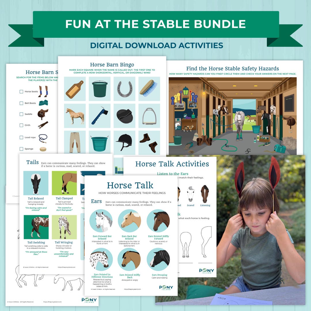 Fun at the Stable Bundle - Etsy
