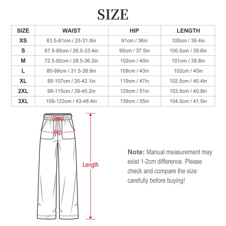 420 Cannabis Marijuana Wide Leg Baggy Pants With Pockets for Stoners ...