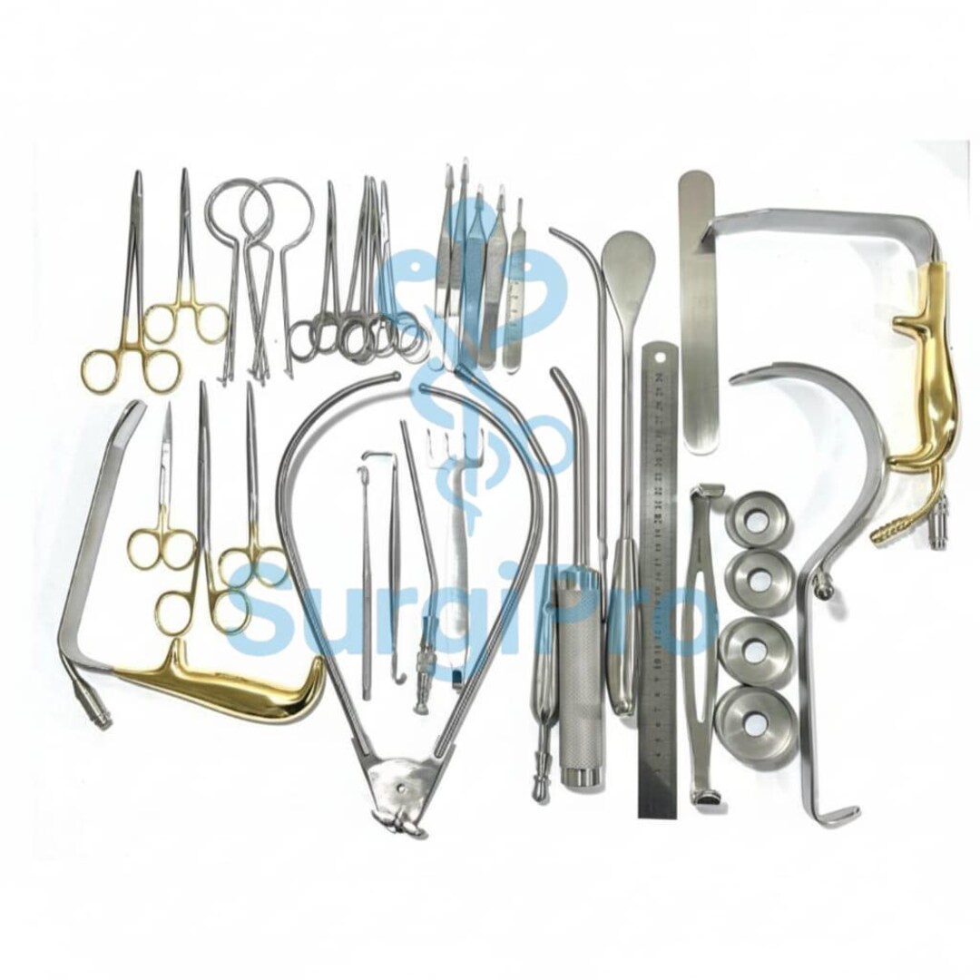 40-piece Breast Augmentation Instrument Set / Plastic Surgery ...