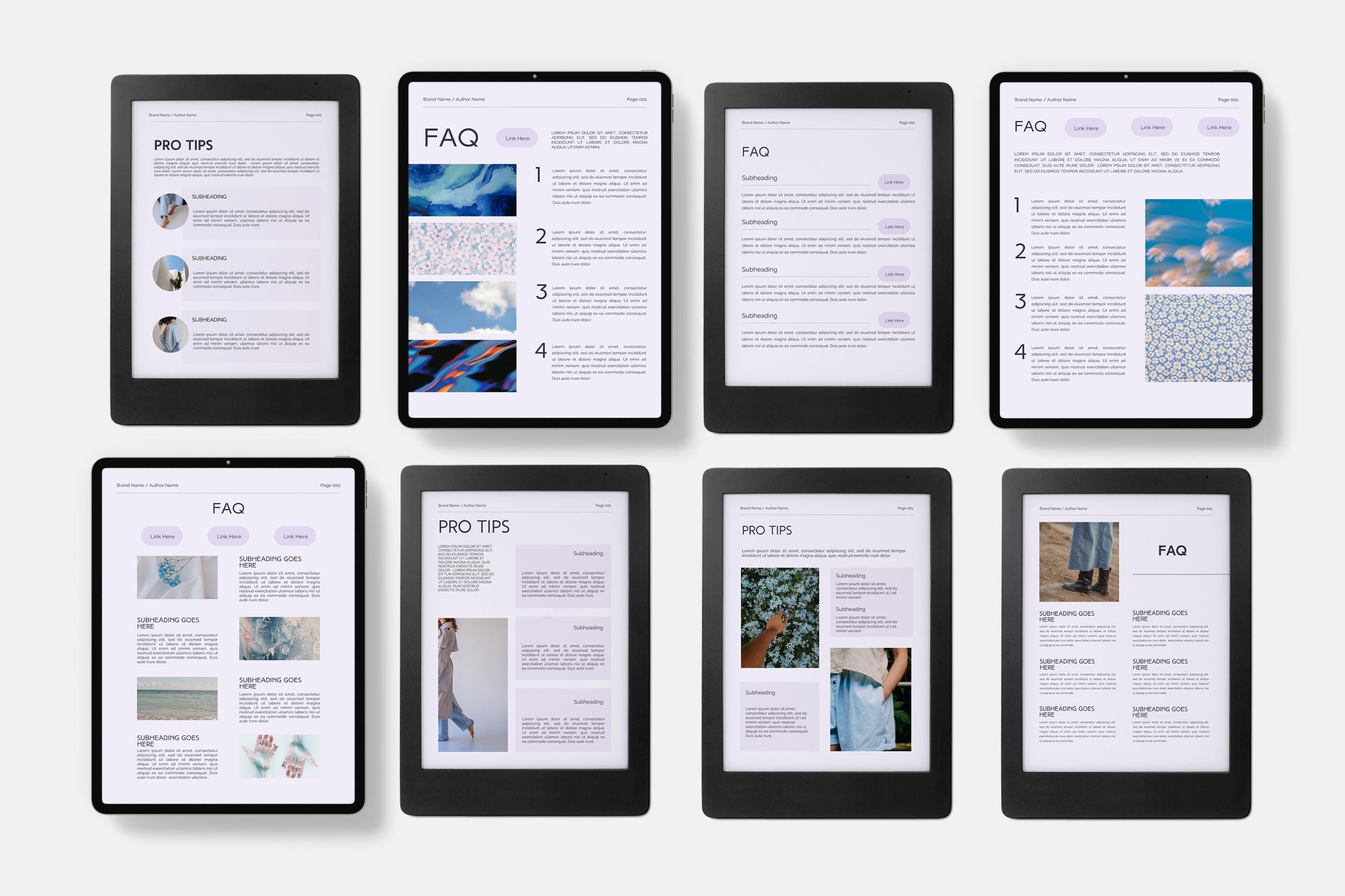Canva Guidebook Template, How-to Guide, Lead Magnet, Digital Product ...