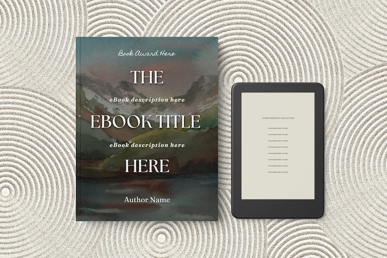 Canva KDP Chapter Book Template, Chapters Layout, US Letter & 6x9 ...