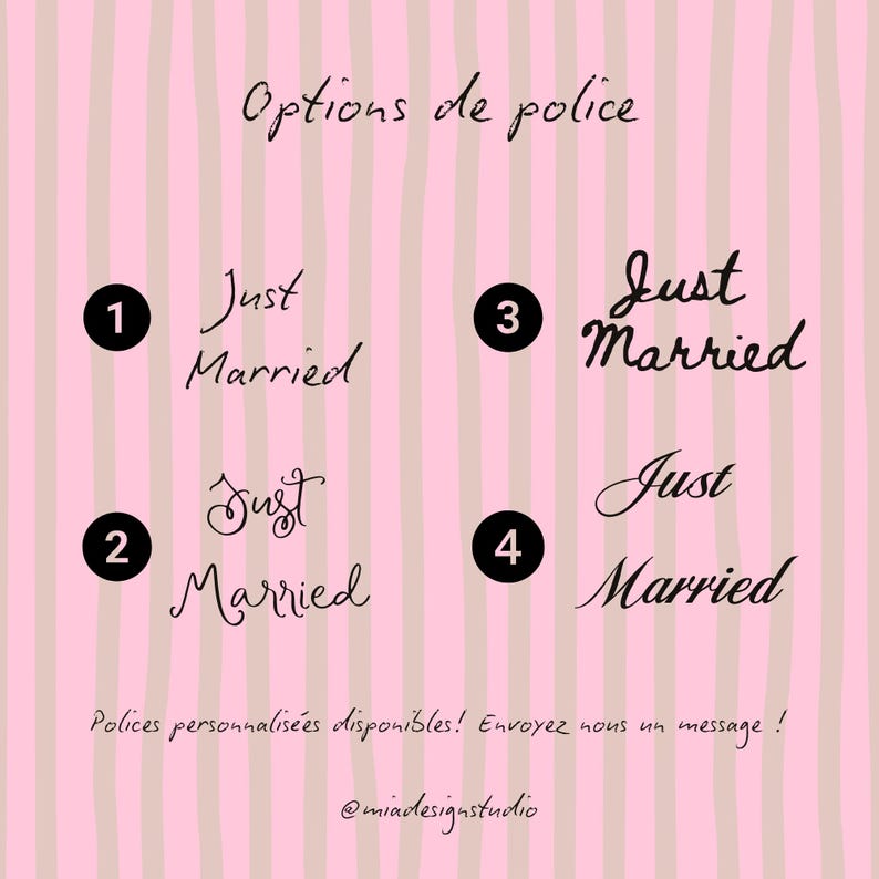 Customizable "just Married" Wedding Sign - Etsy