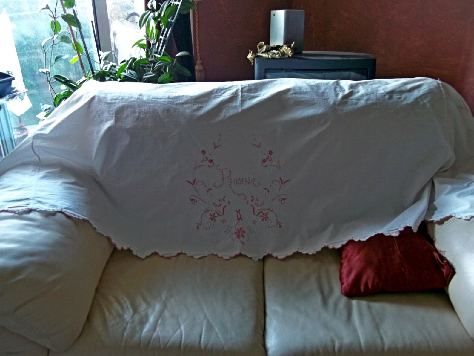 Beautiful Antique French Vintage White Metis Linen - Etsy