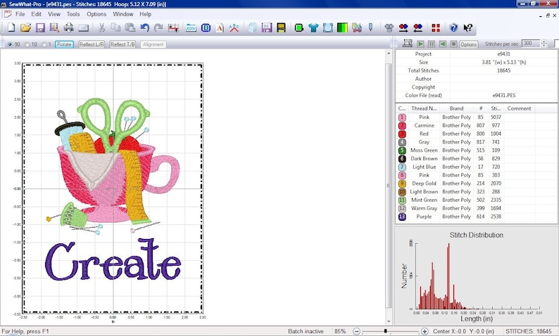 SewWhat-Pro Embroidery Software Instant Download | Etsy