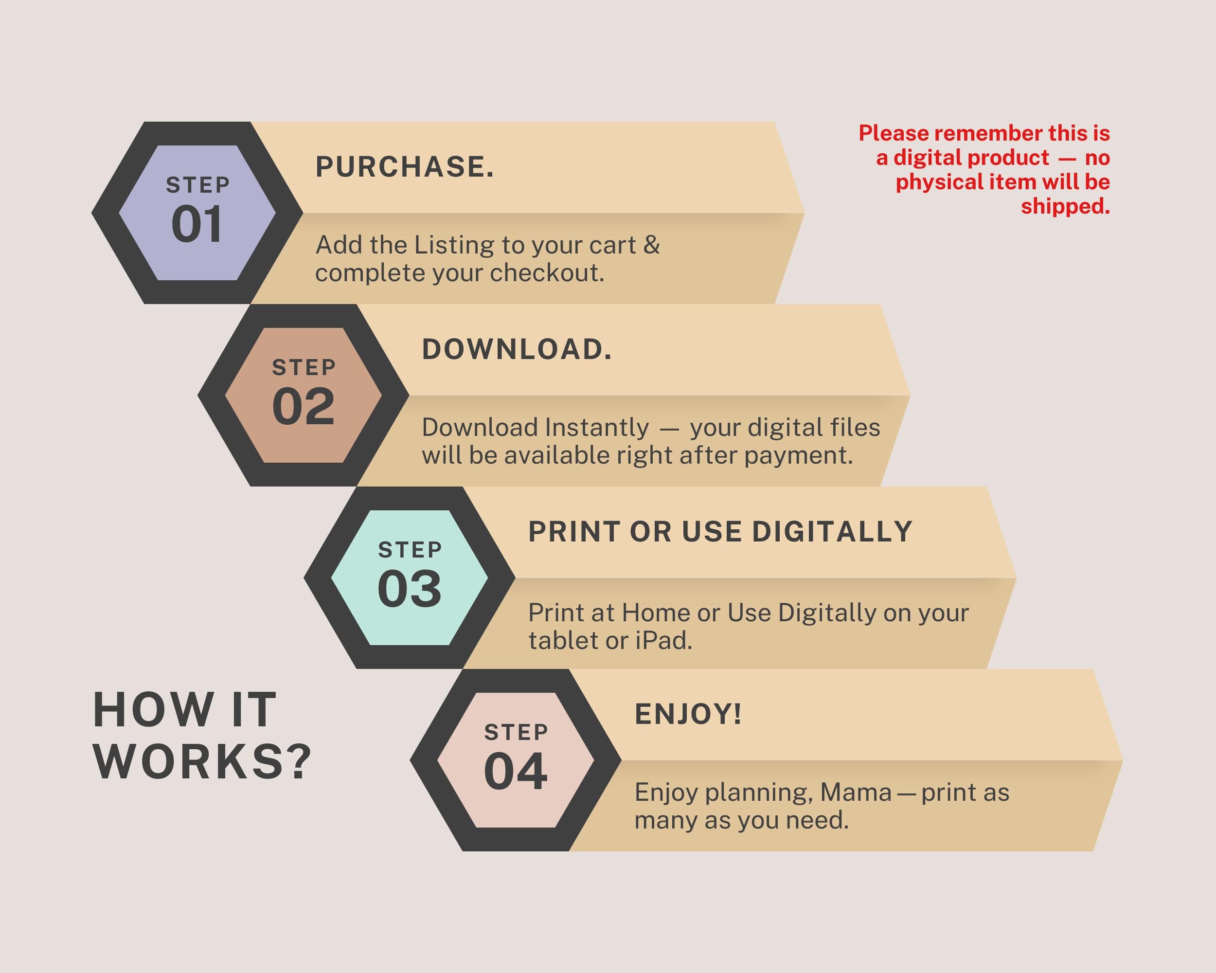 Busy Mom Business Planner Printable | Mompreneur Organizer | Business ...