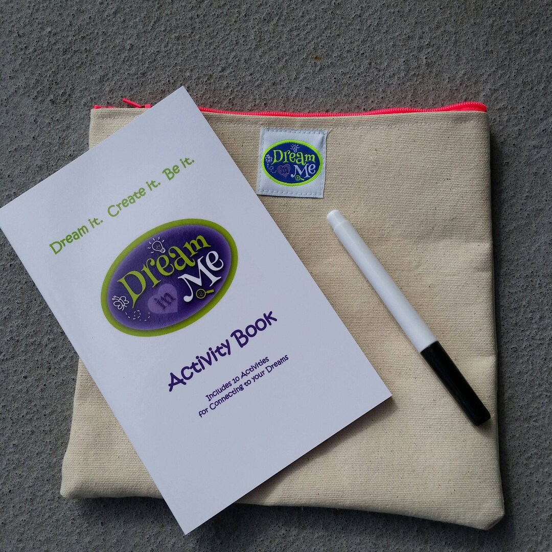 Dream in Me Pouch and Activity Booklet Set - Etsy