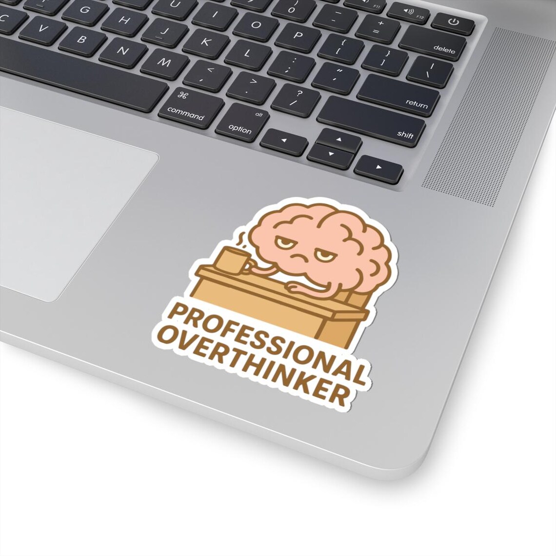 Professional Overthinker Sticker: Humorous Laptop Decor - Etsy