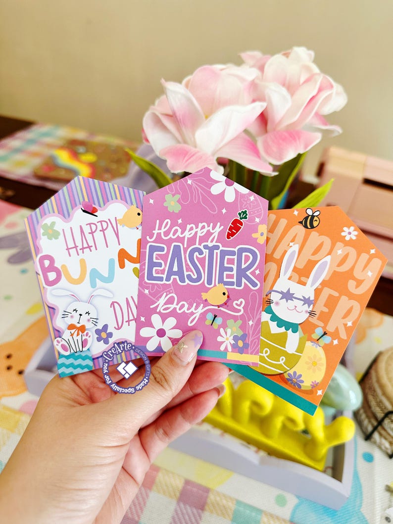 Easter Tags / Tarjetas Pascua - Etsy España