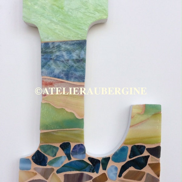 Mosaic Letter - Etsy
