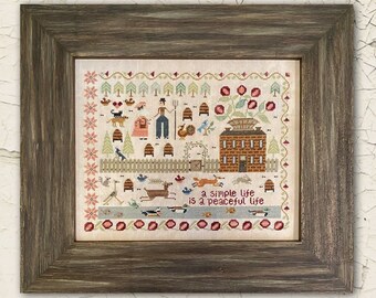 TERESA Kogut Blessings to Ewe XS080 Counted Cross Stitch Patterns at Thecottageneedle.com - Etsy