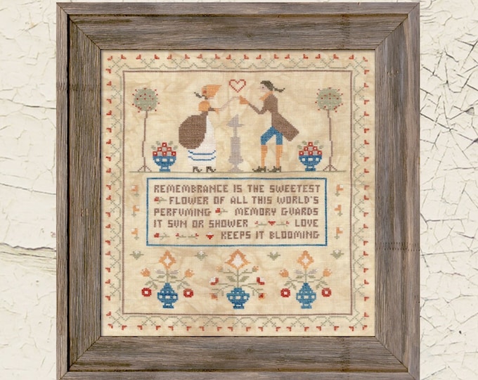 TERESA Kogut Blessings to Ewe XS080 Counted Cross Stitch Patterns at Thecottageneedle.com - Etsy