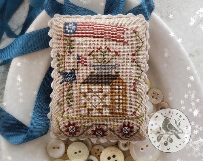 WITH THY NEEDLE Star Spangled Spectacular Souvenirs of the Heart Series ...