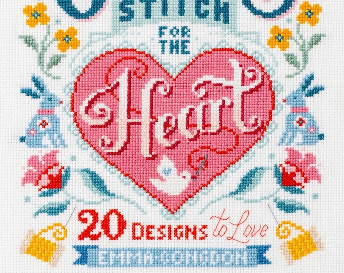 STITCHROVIA Cross Stitch for the Heart 20 Designs to Love Counted Cross ...