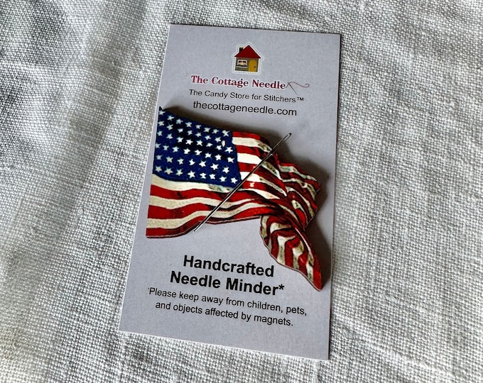 Long May She Wave Needle Minder by Thecottageneedle.com Magnet Holder ...