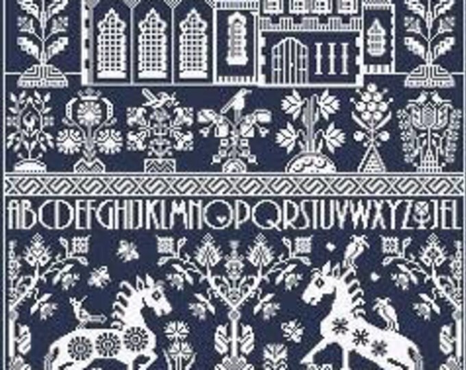 LONG DOG SAMPLERS Stag Party Counted Cross Stitch Pattern at - Etsy