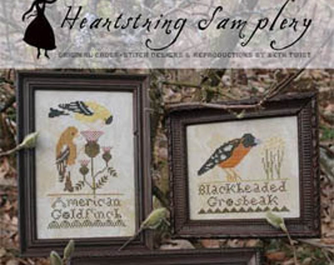 HEARTSTRING SAMPLERY Bird Collection Part I 1 Counted Cross - Etsy HEARTSTRING SAMPLERY Bird Collection Part I 1 Counted Cross - Etsy