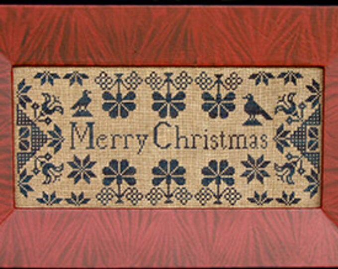CARRIAGE HOUSE Quaker Christmas Samplers Counted Cross Stitch Patterns ...