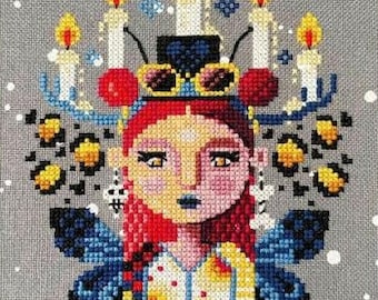 BARBARA ANA Cosmic Dreams 2 Big Sister Counted Cross Stitch Patterns at ...