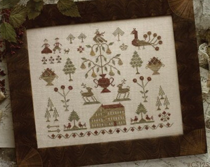 WITH THY NEEDLE Token of Love Sampler Counted Cross Stitch Patterns at ...