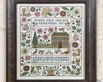 TERESA KOGUT Dwelling Place Counted Cross Stitch Patterns at Thecottageneedle.com - Etsy