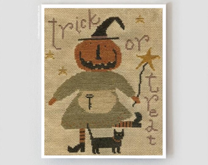 Tricks and Treats Cross Stitch Patterns by With Thy Needle & Thread at ...