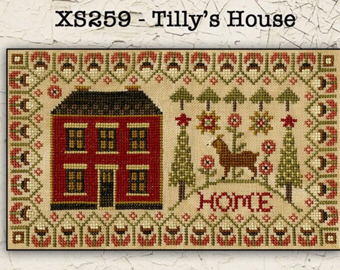 TERESA KOGUT Tilly's House XS259 Counted Cross Stitch Patterns at Thecottageneedle.com - Etsy