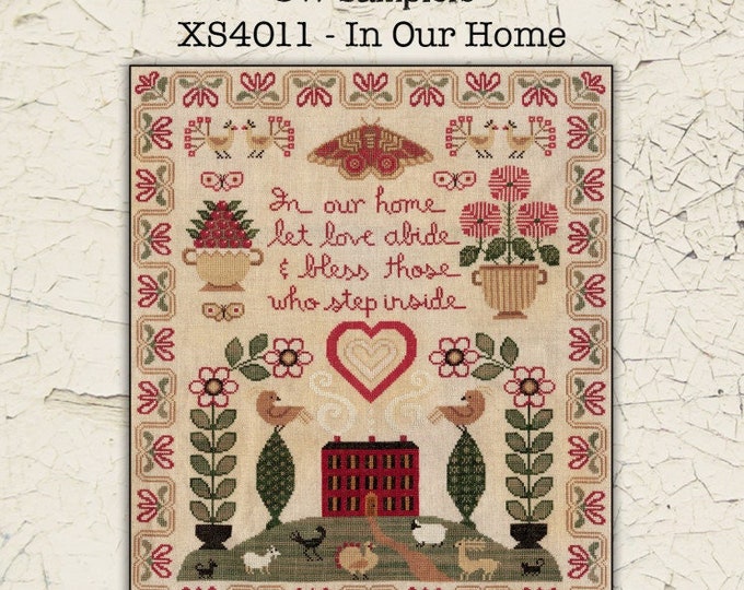 SHEPHERD'S BUSH Flowers for Ewe Kit Includes Fabric Floss Trim Counted Cross Stitch at ...